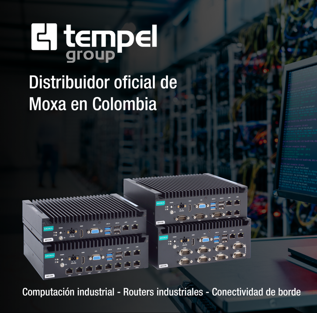 Tempel Group: Distribuidor oficial de Moxa en Colombia - Tempel Group